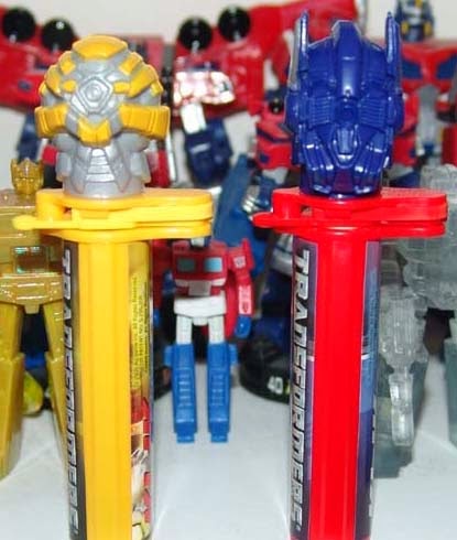 Klik Candy Dispensers: 2009 | Wildlife (series 2), Transformers