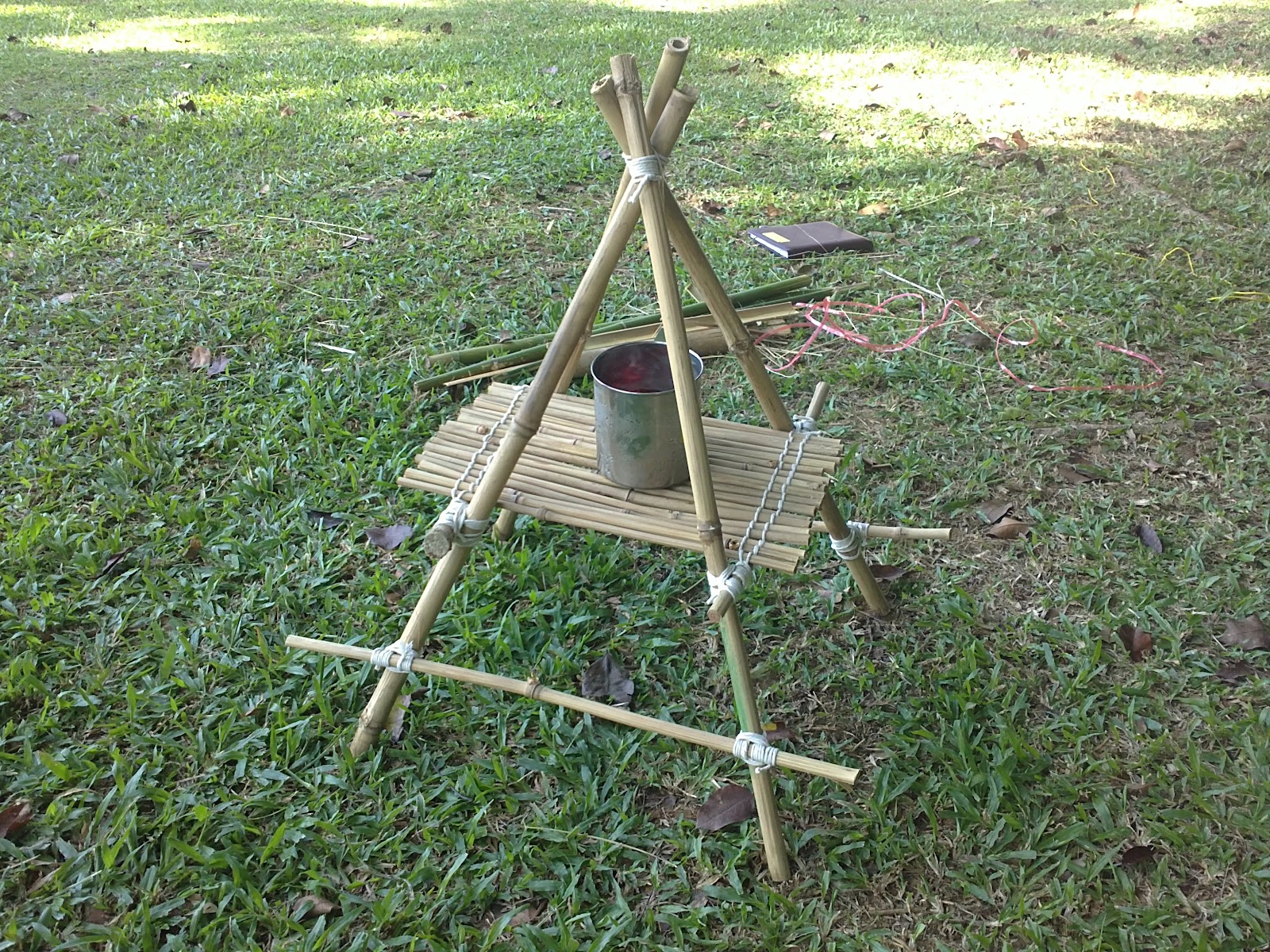 MELANGKAH MESTI KE DEPAN..: Buat Model Gajet Pengakap..