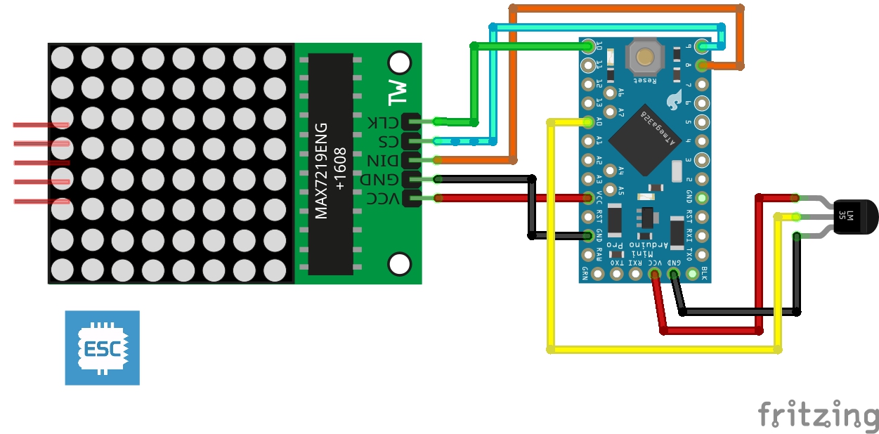 EDISON SCIENCE CORNER: How to make temperature sensor using lm35