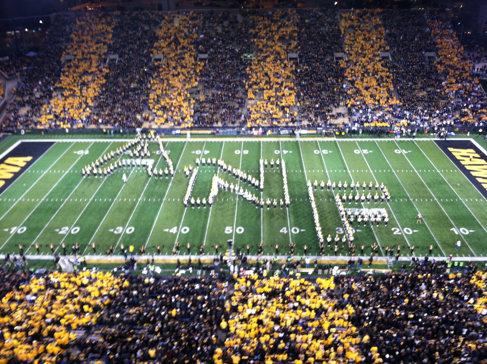 Engy's: A Night Game in Kinnick Stadium
