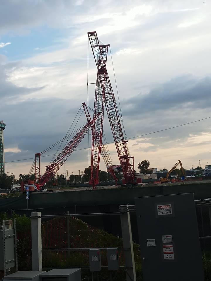 Industrial History: Cranes with a Luffer Jib