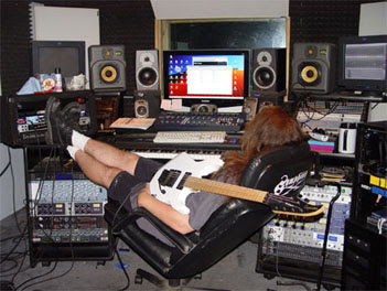 Pedalboard e Set-Up: Set-Up de Michael Romeo