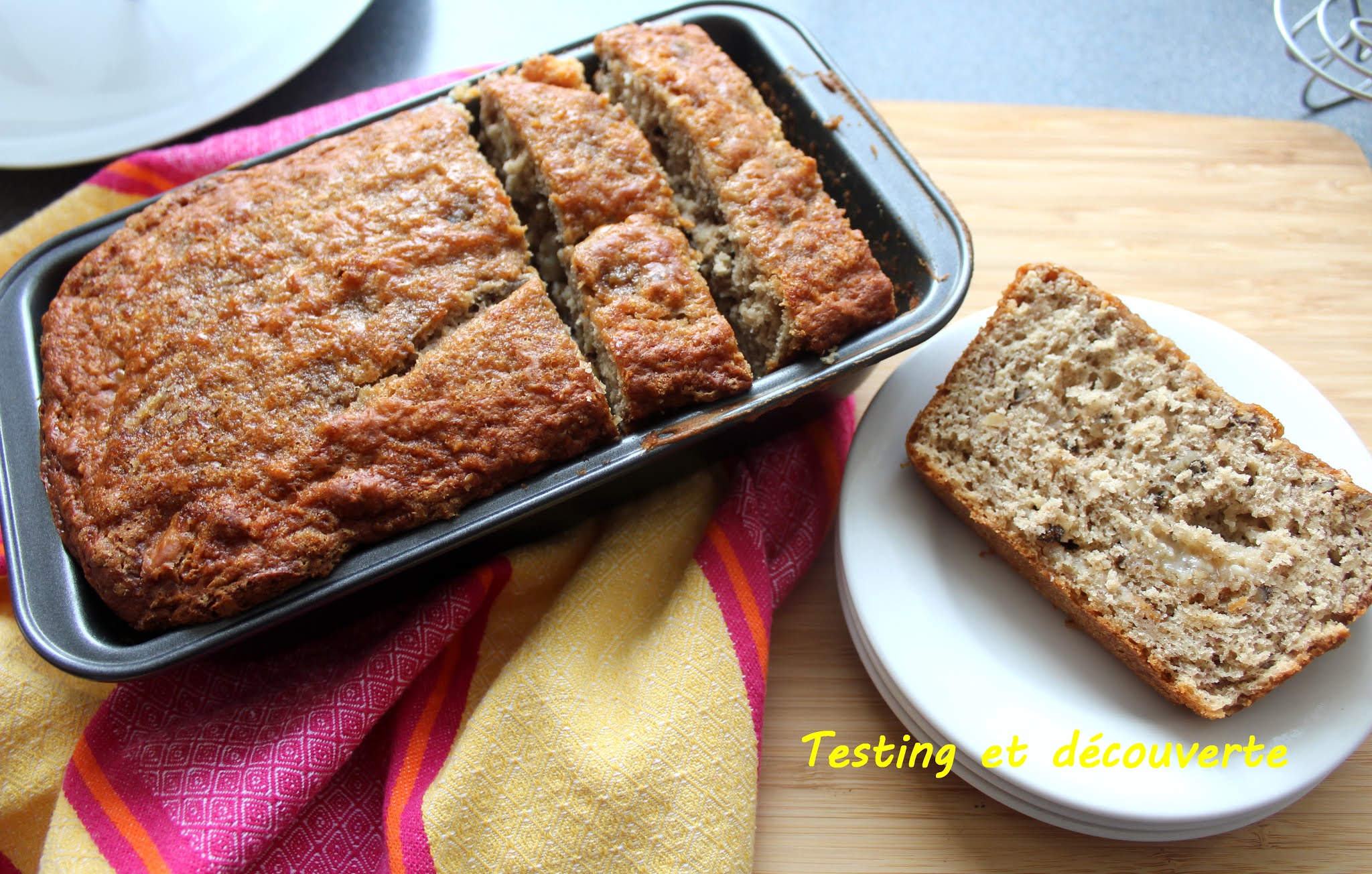Testing et découverte : Pain aux bananes moelleux au lait de coco et au ...
