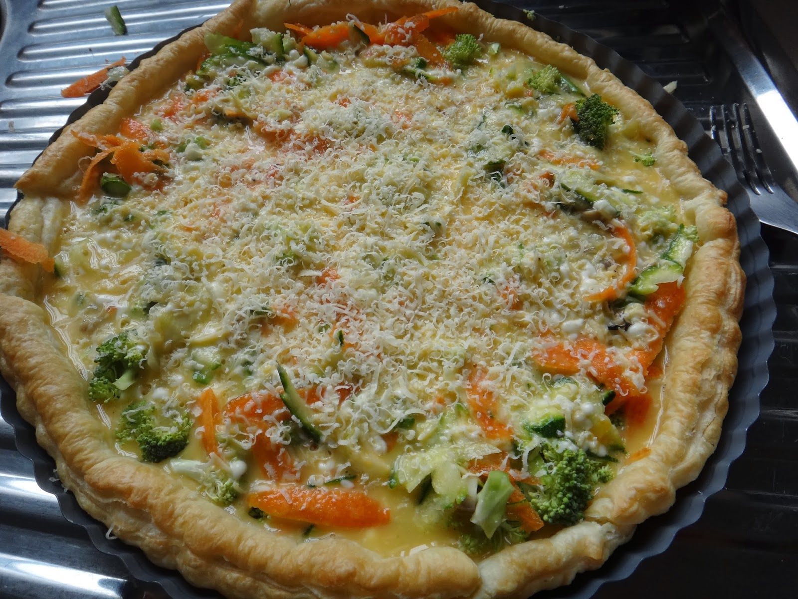 Low-Fat Vegetable Quiche