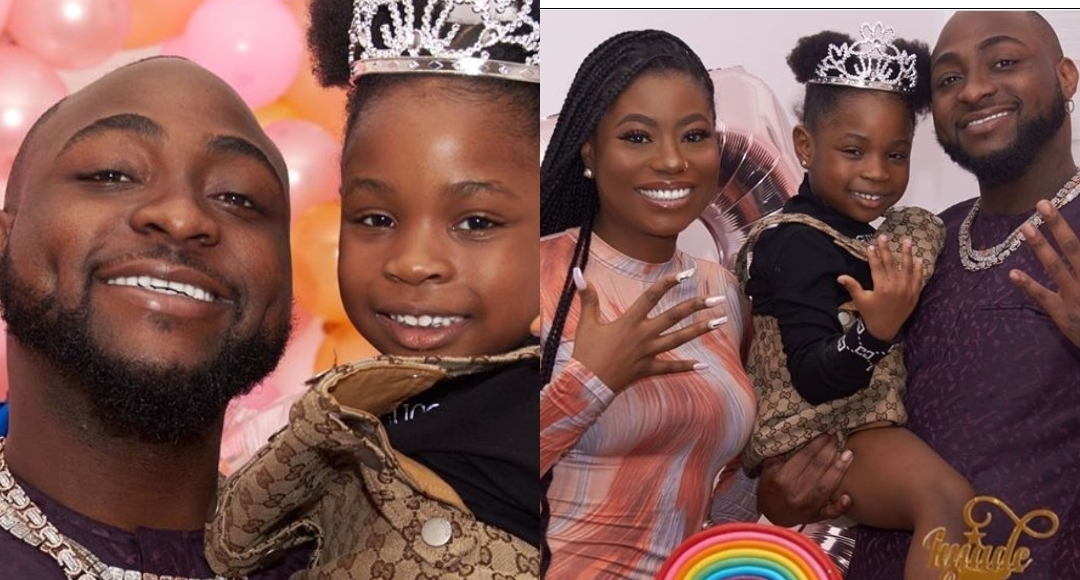 Beautiful photos from Davido's first child, Imade's 5th birthday party ...