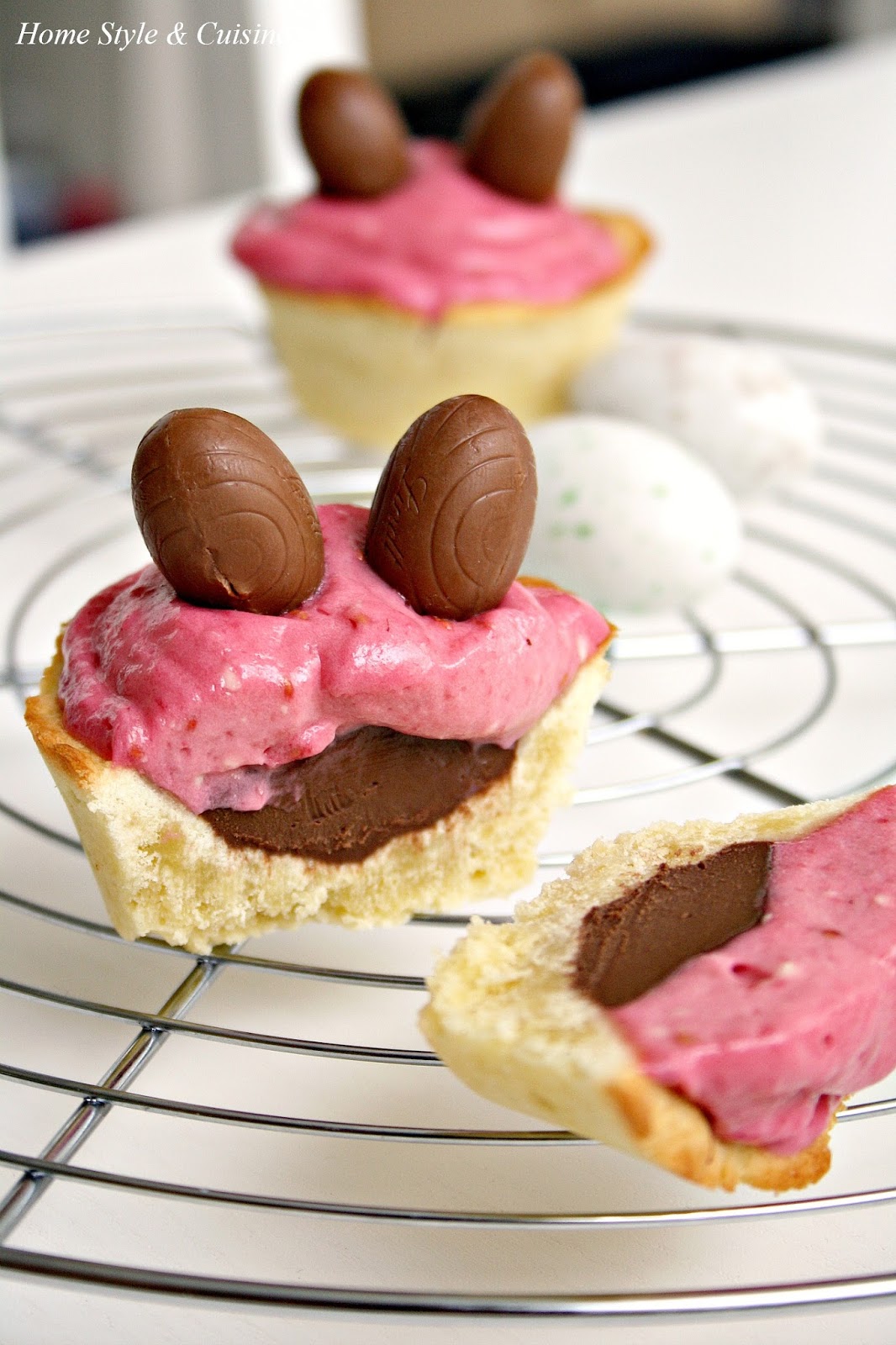 Home Style and Cuisine: Nutella Easter Tarts (пасхальные пирожные)