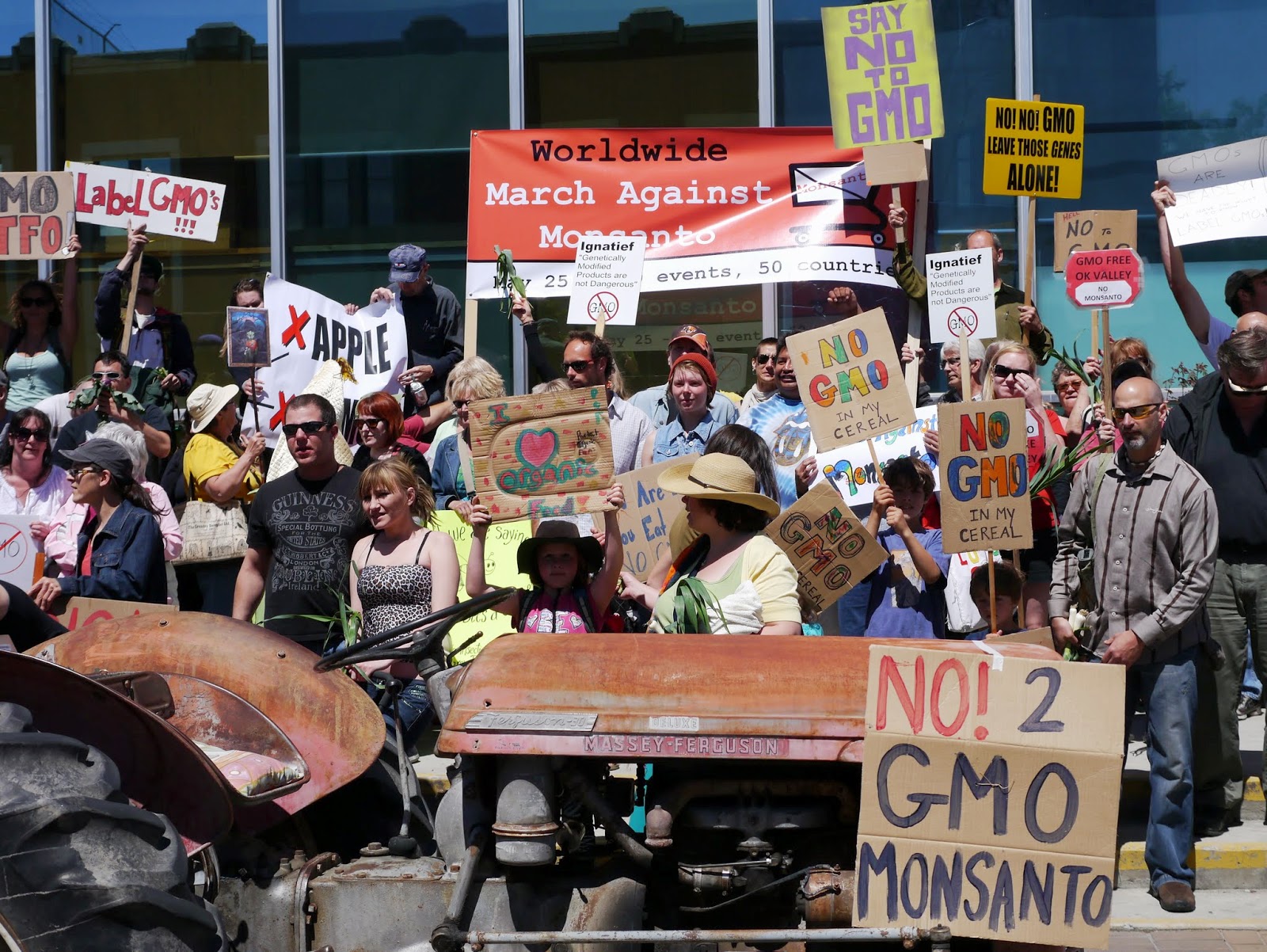 March Against Monsanto in the South Okanagan - Backwoods Mama