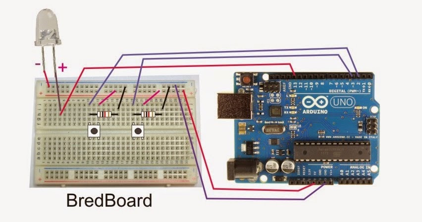 Belajar Arduino: Arduino dan saklar sesi ke dua