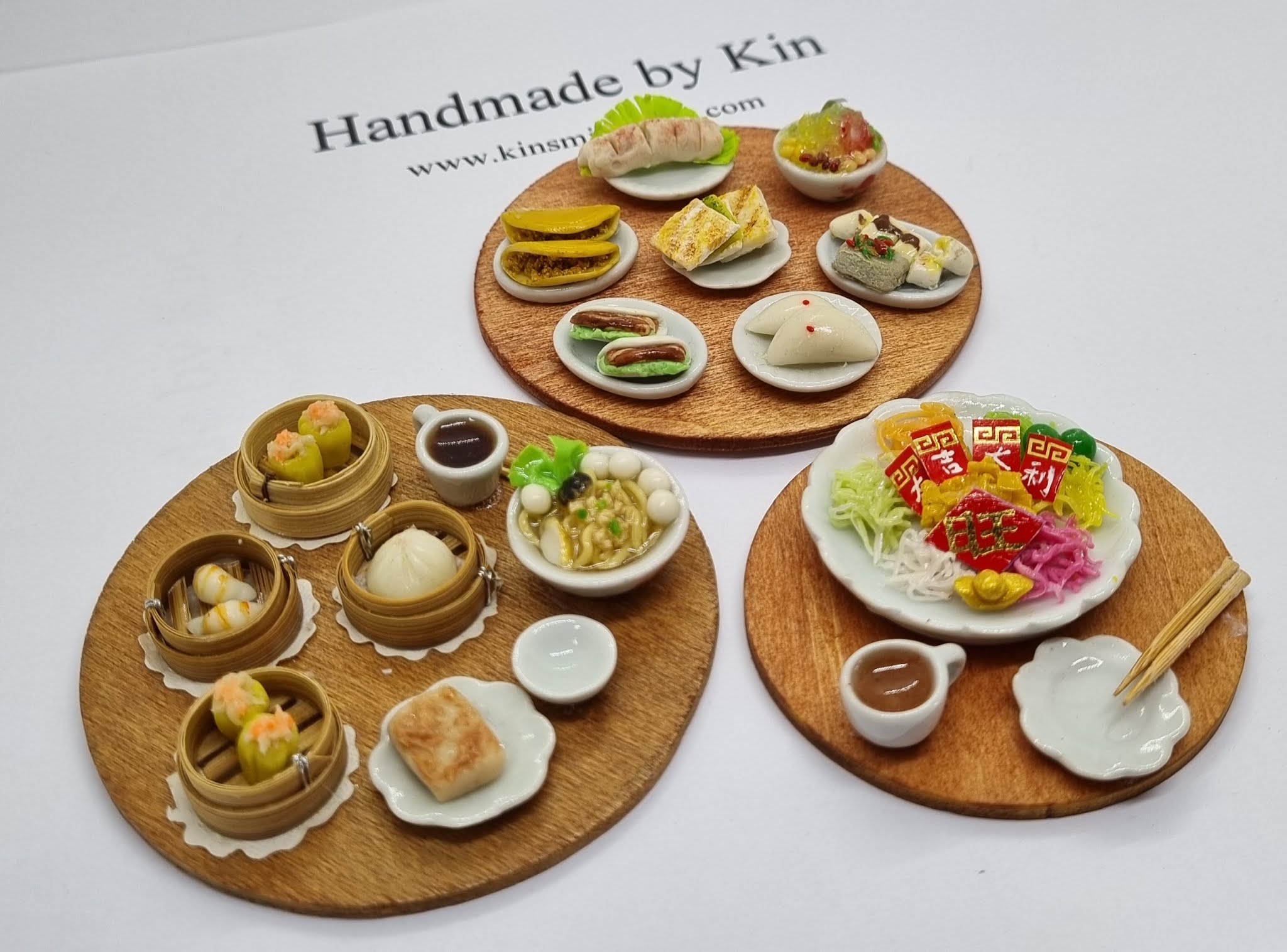 Kin's Miniature Workshop Handmade Clay Food by Kin Quek. Have Fun With ...