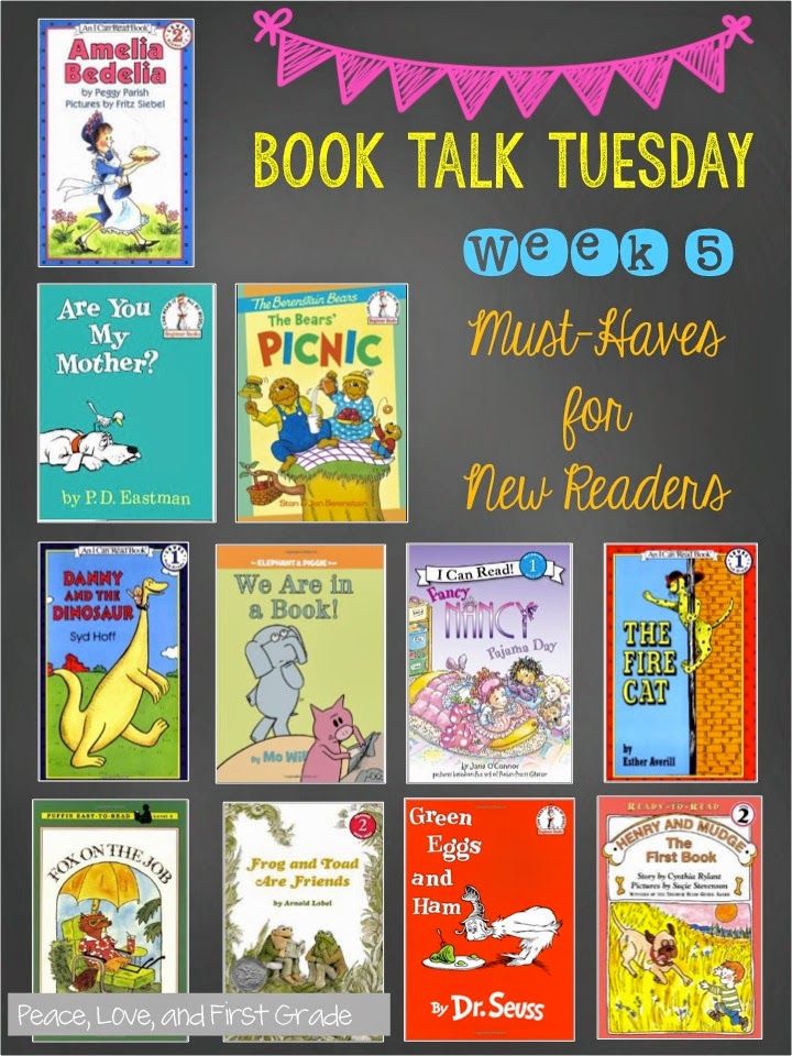 23 Must-Have Books for New Readers | Peace, Love, and First Grade