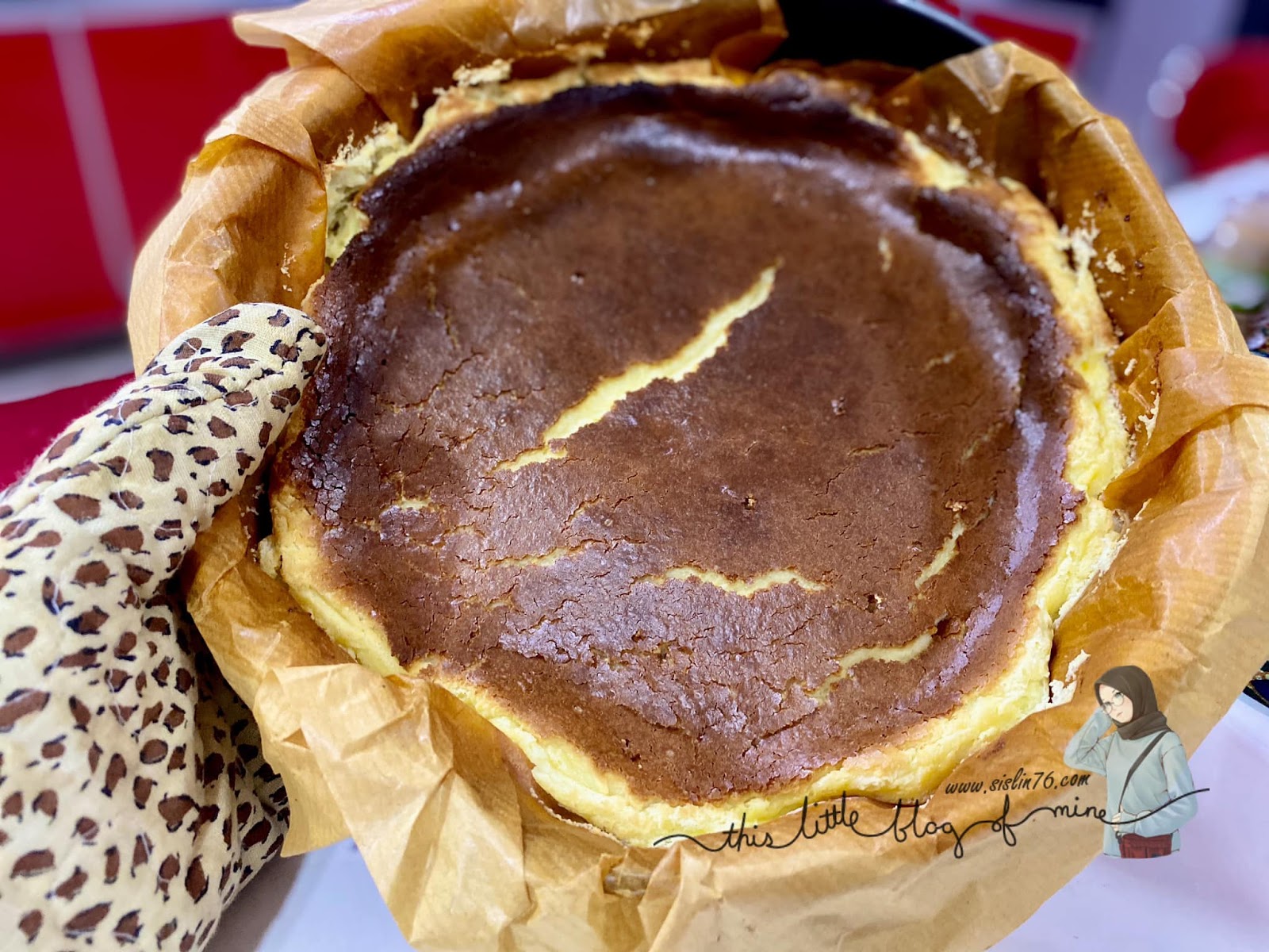 RESEPI BASQUE BURNT CHEESECAKE YANG SEDAP!