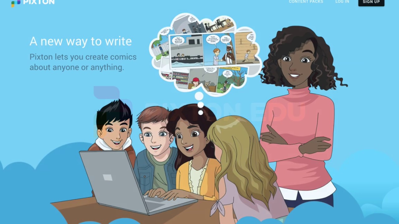 PIXTON | Create comics for class w/Pixton!