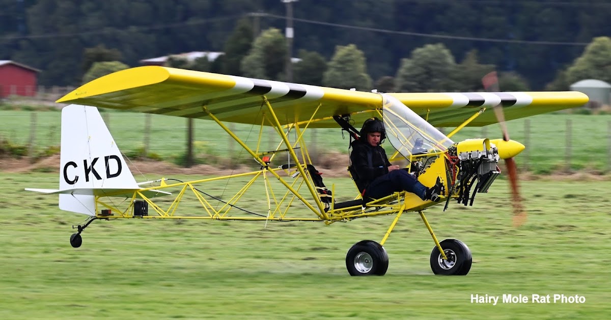 NZ Civil Aircraft: TEAM Tandem Airbike First Flight at Matamata Today 11-7-2021