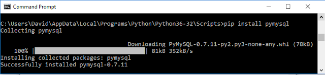 Connect MYSQL Database with python using Pymysql Package | python code ...