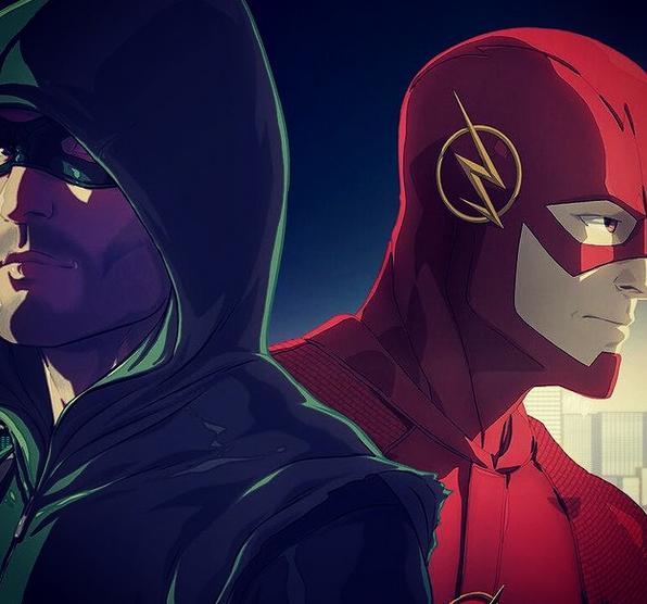 COMIC BOOK FAN AND LOVER: SERIES / FLASH & ARROW CROSS-OVER (2014)
