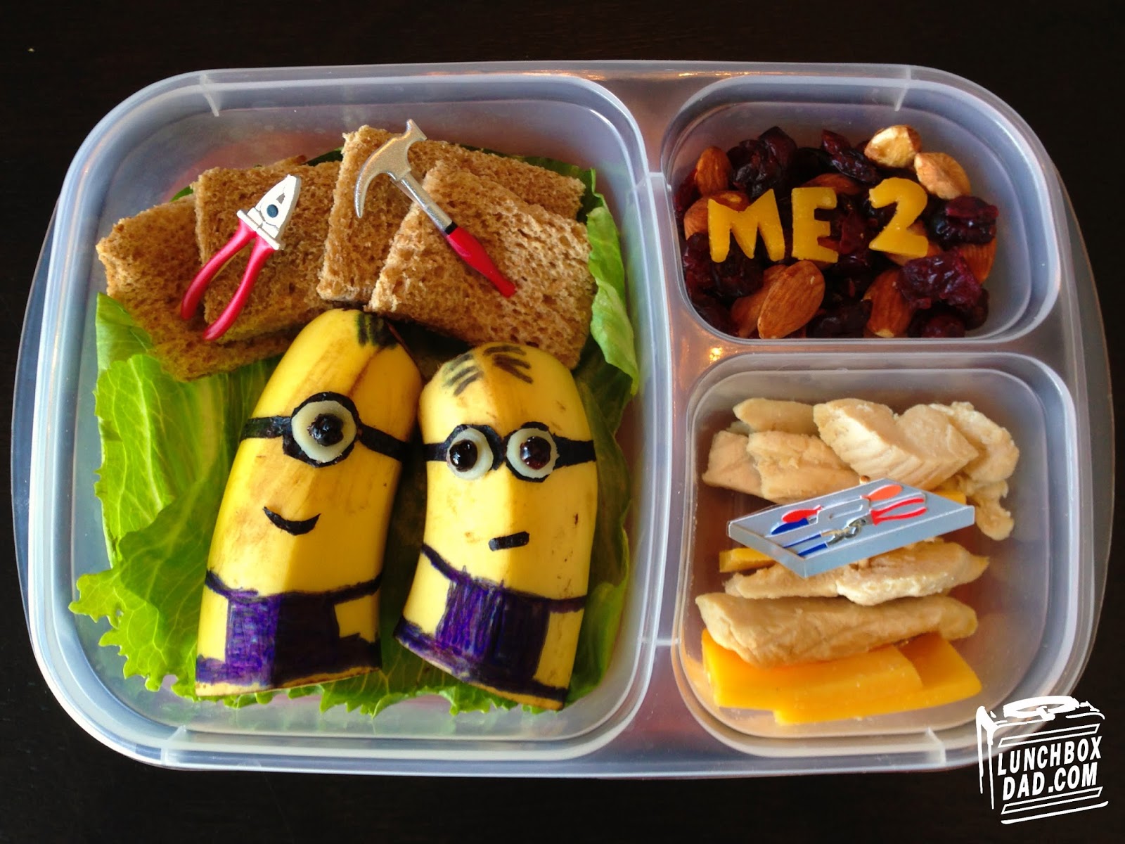 Lunchbox Dad: Simple Summer: Despicable Me 2 Minion Lunch