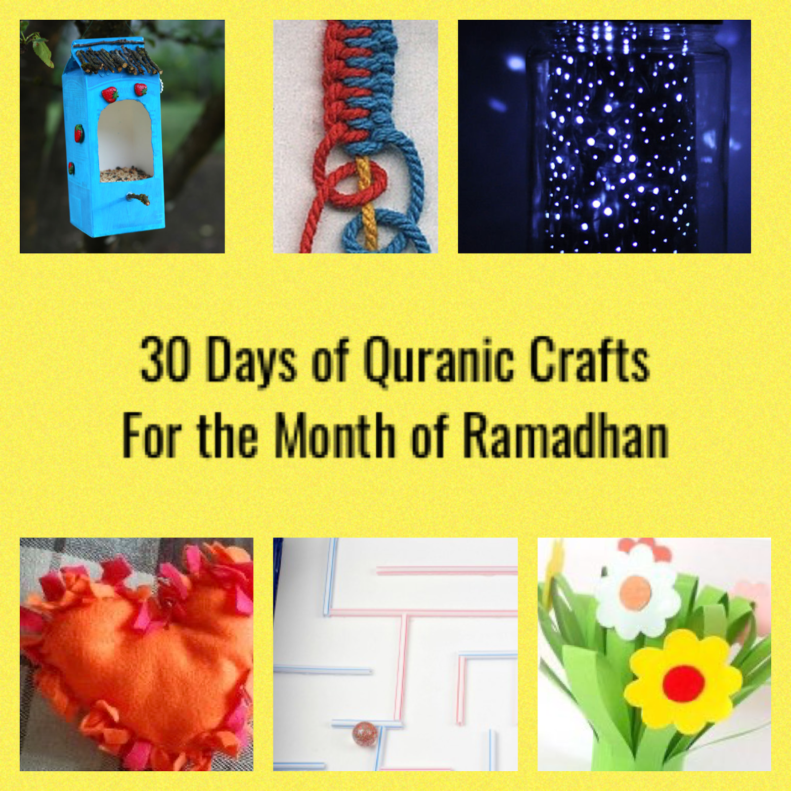 30 Days of Quranic Crafts | Islam From the Start
