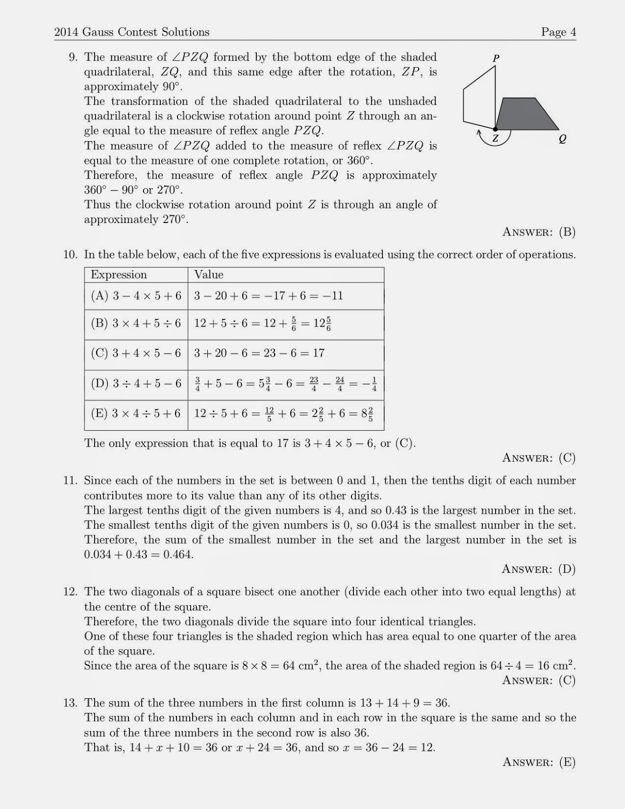Kwok Homework, CVMS: May 13, 2015