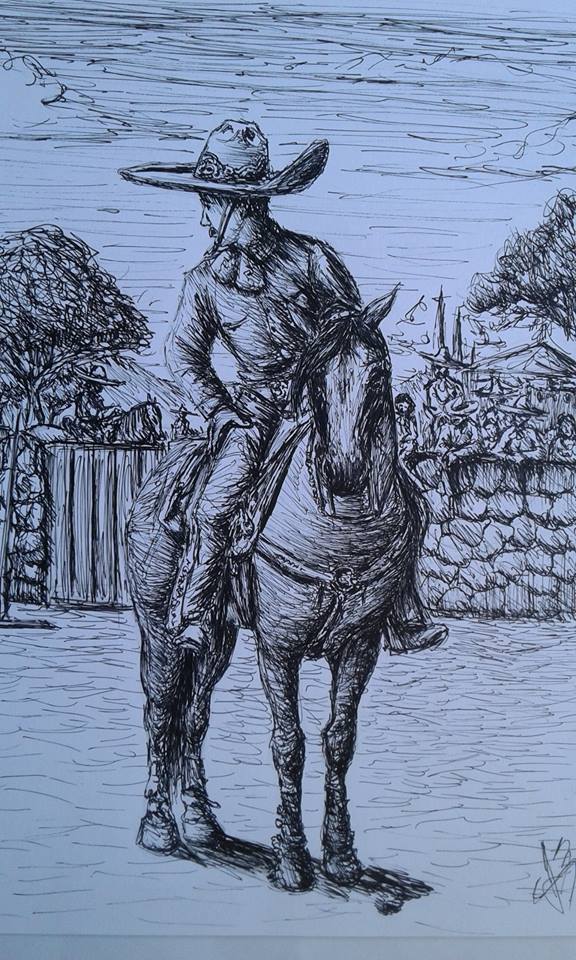 Julio Cesar Badillo el Artista del dibujo ~ Rioverde en la Historia