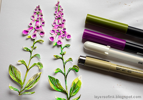 Layers of ink: Foxglove Tag Tutorial
