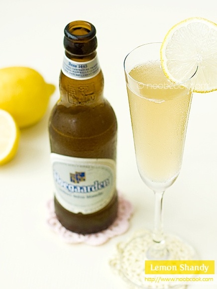 Inspired by Endorphins: Refreshing Lemon Shandy. A Simple Concoction Of ...