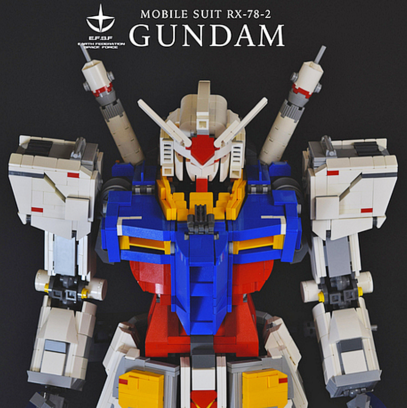 GUNDAM GUY: LEGO: RX-78-2 Gundam - MOC by JAN