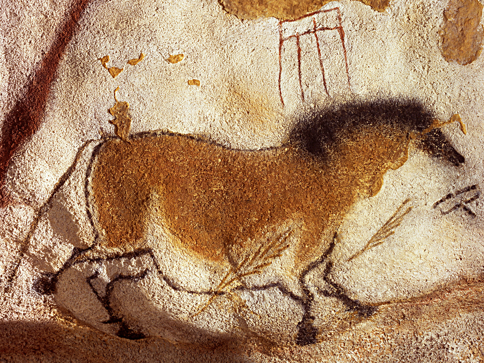 Sous un ciel brouillé: Peintures pariétales de Lascaux – Lascaux cave ...