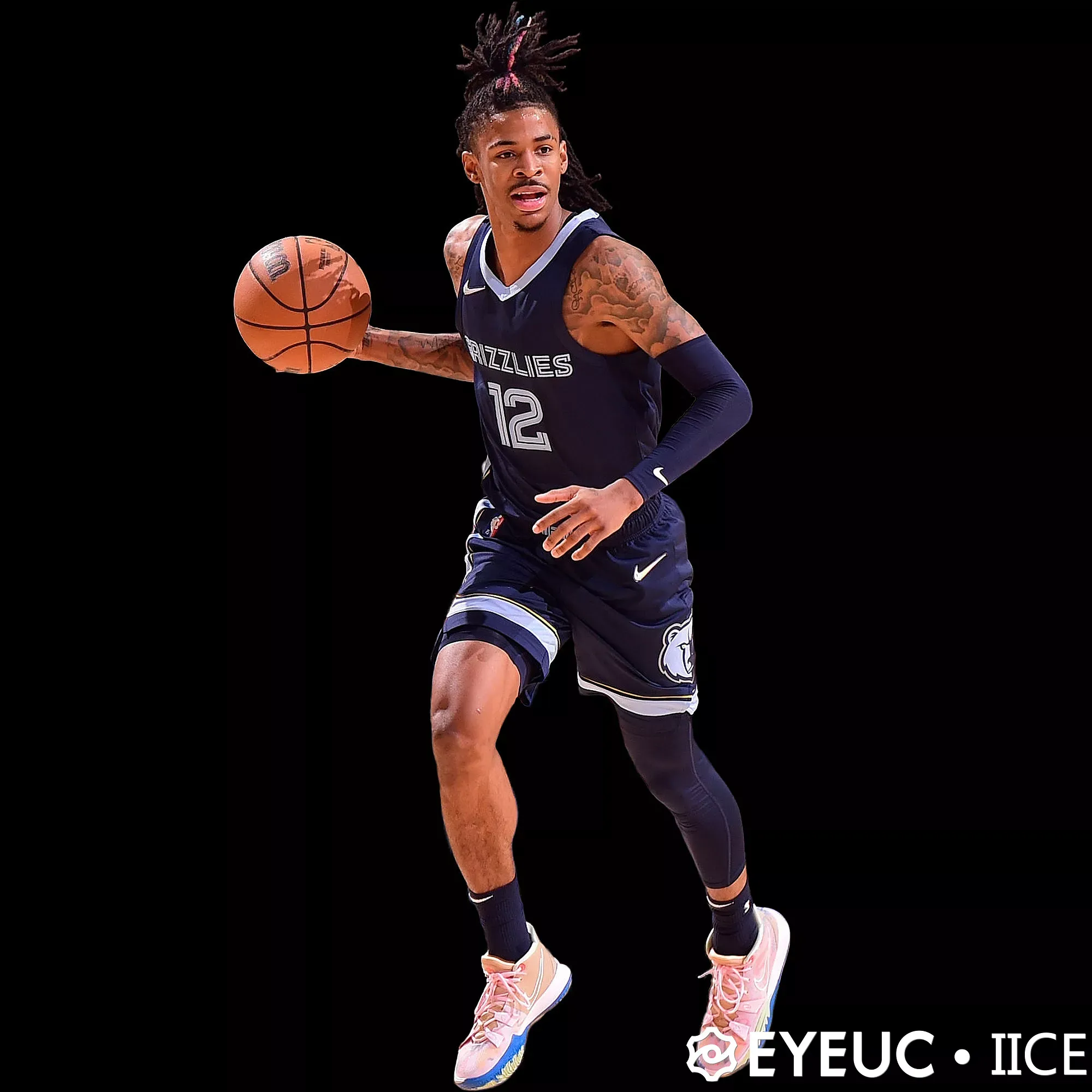 NBA 2K22 Ja Morant Grizzlies Full Body Portrait by IICE