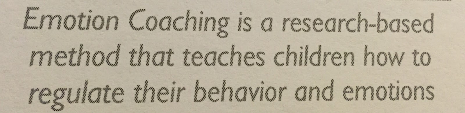 Adoption & Foster Care: My Personal Experiences: Intro to Emotion Coaching