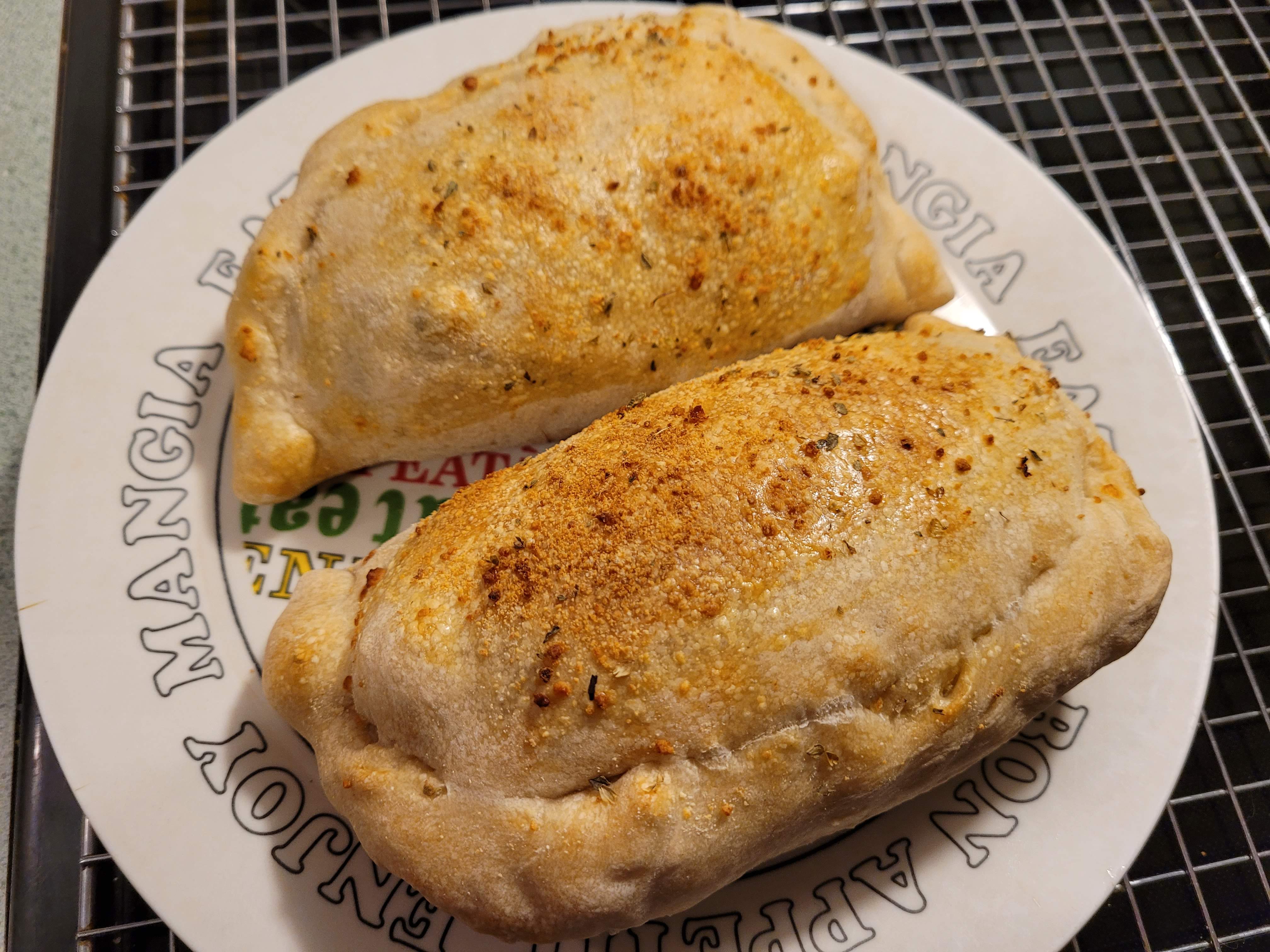 "So what are you making for dinner?": Air Fryer Calzones