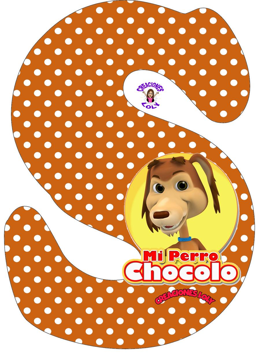 Creaciones Loly: Abecedario Mi Perro Chocolo