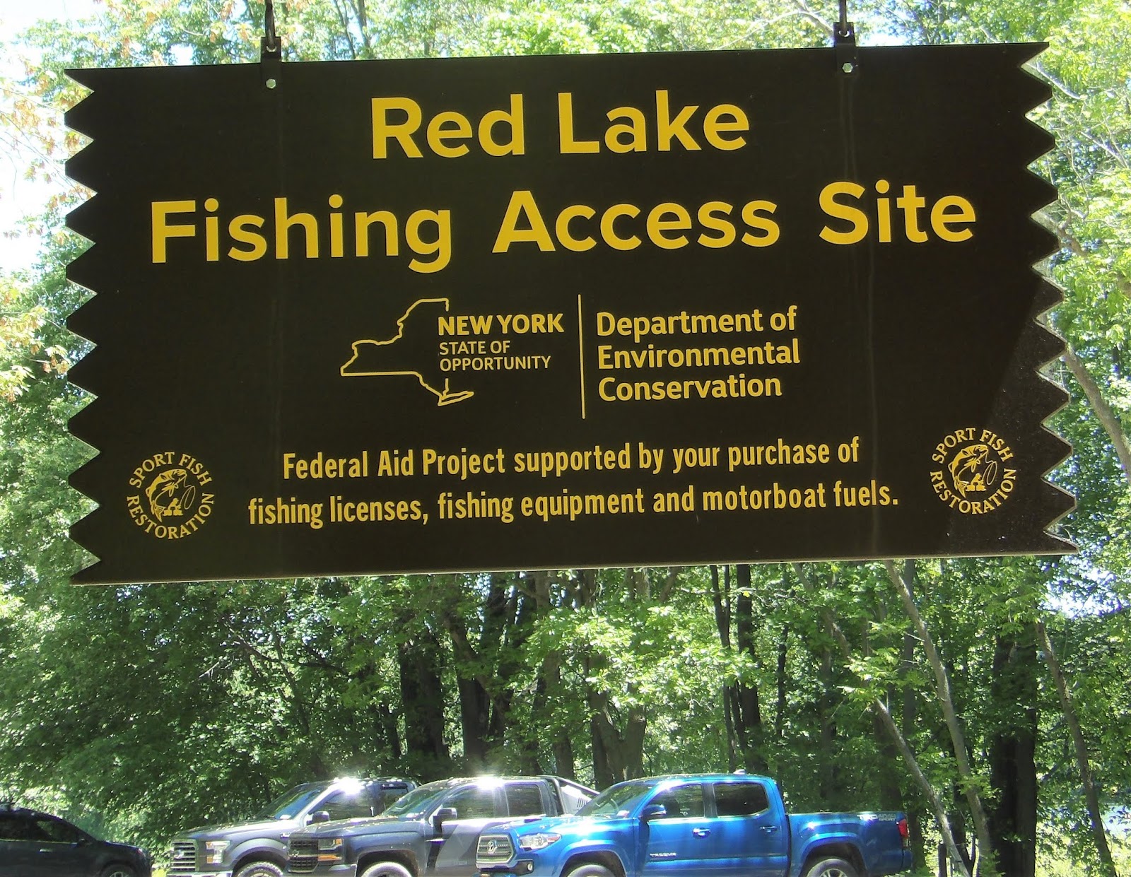 Singer Castle Blog & More: Hiking Red Lake Indian River Trail