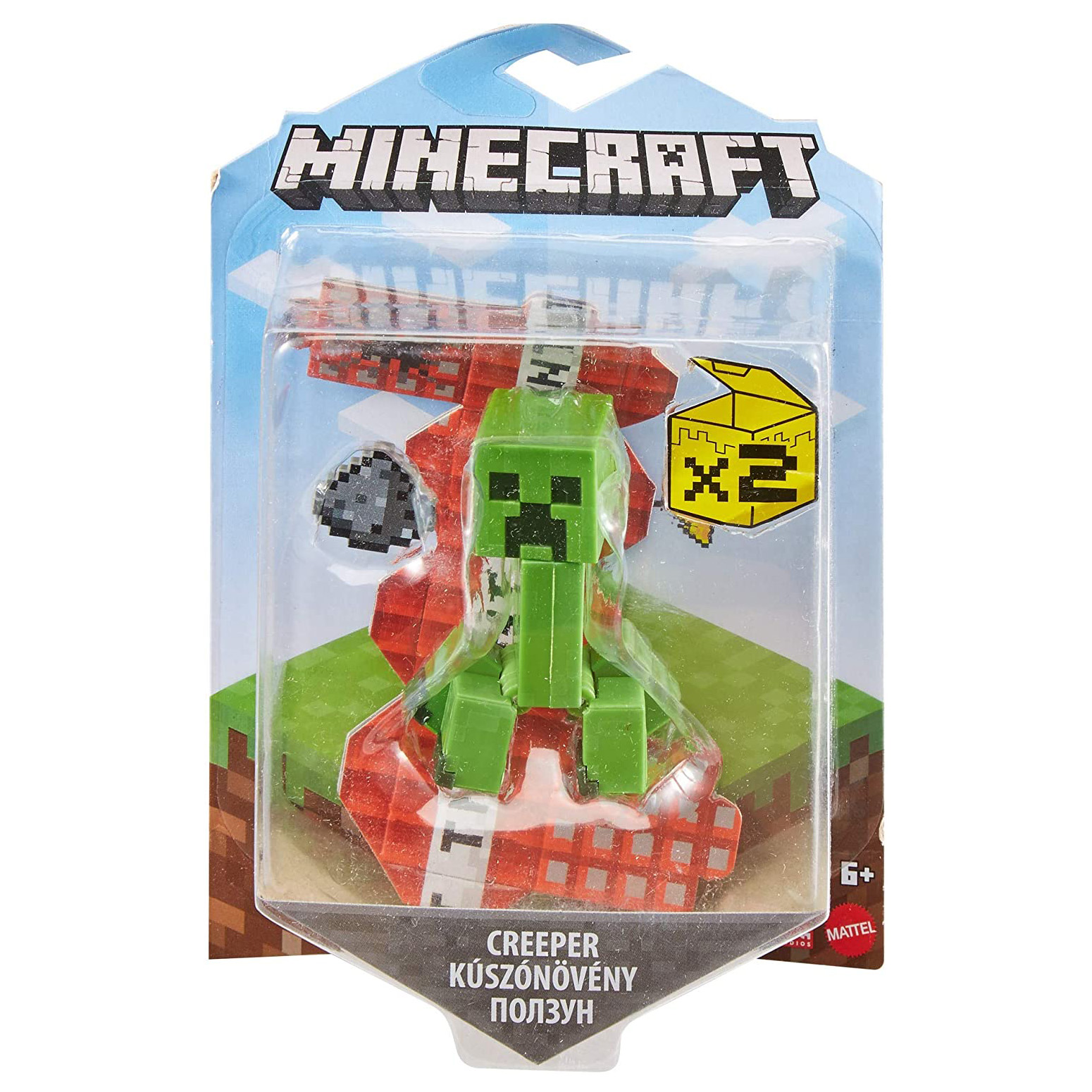 Minecraft Creeper Craft-a-Block Series 1 Figure | Minecraft Merch