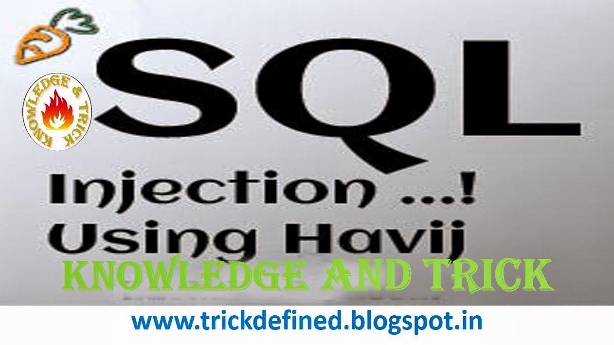 How to register Havij v1.15 Advanced SQL Injection Tool | Knowledge And Trick