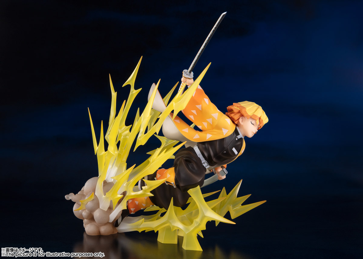 Kimetsu no Yaiba - Zenitsu Agatsuma - Kaminari no kokyū- Figuarts ZERO ...