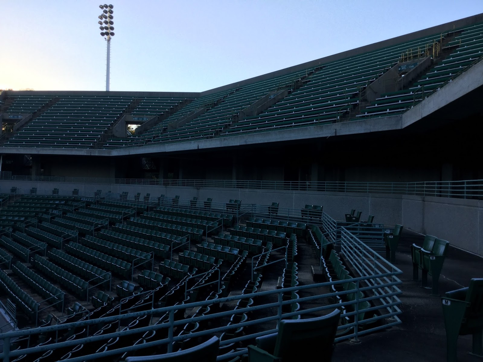 Abandoned Olympic Tennis Stadium (Stone Mountain Tennis Center ...