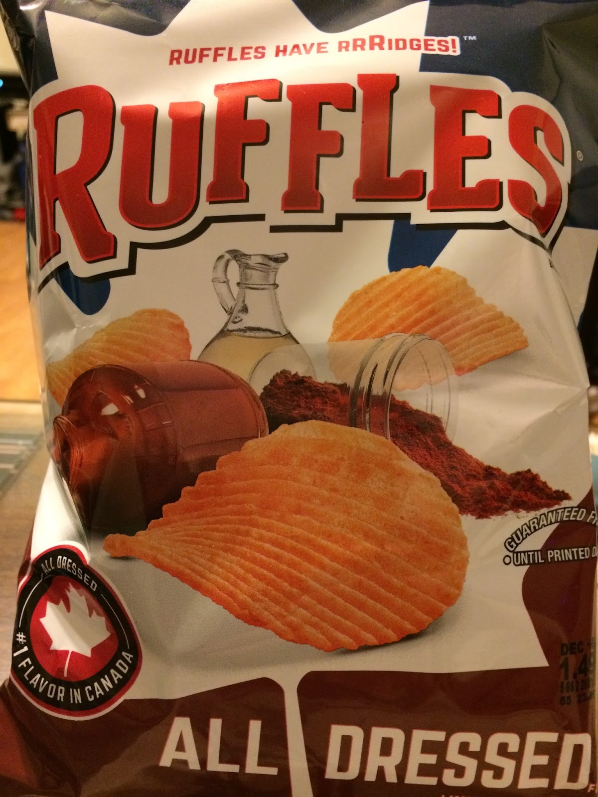 French Fry Diary: French Fry Diary 699: Ruffles All Dressed