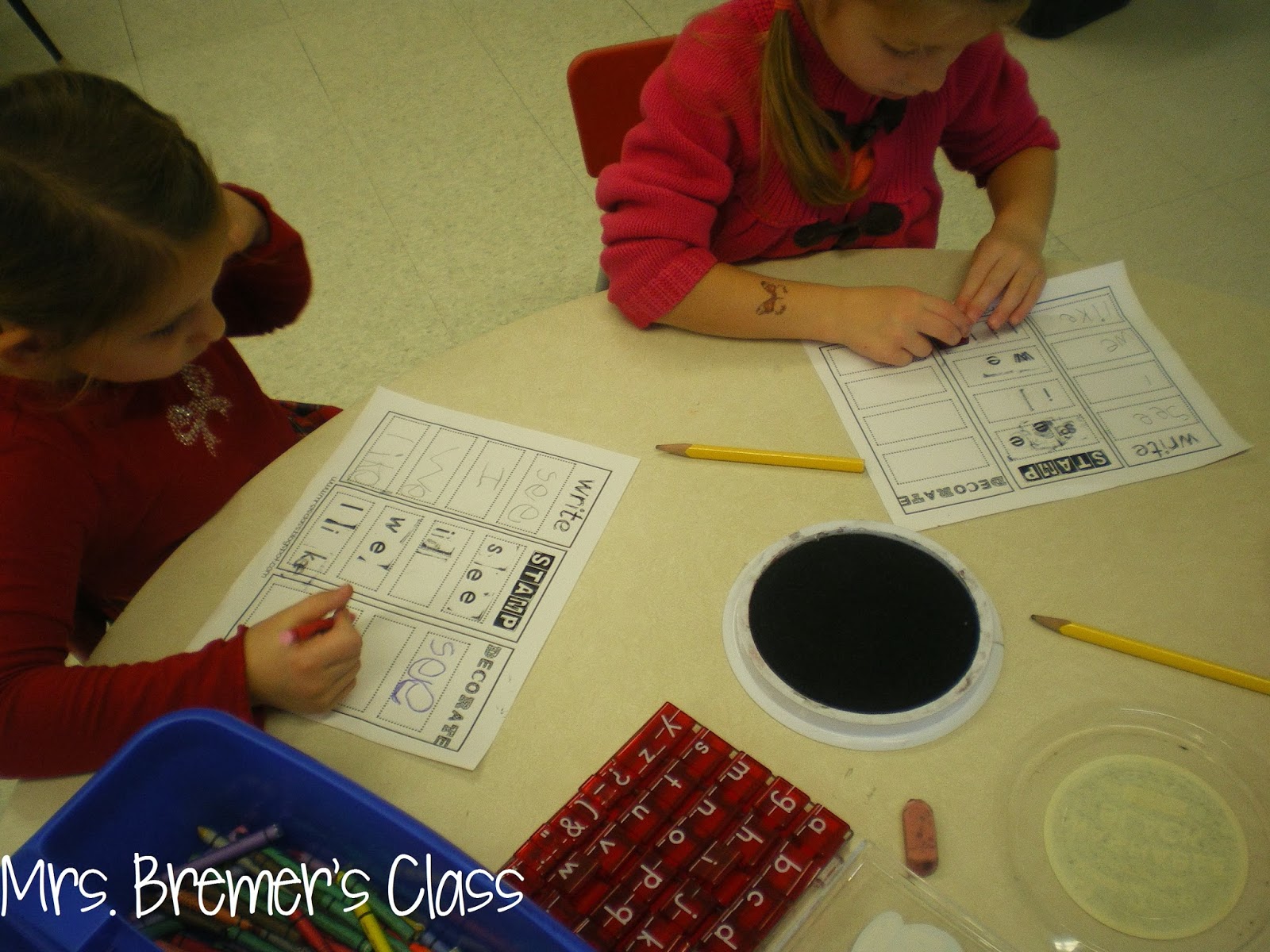 Write-Stamp-Decorate and More Literacy Activities | Mrs. Bremer's Class