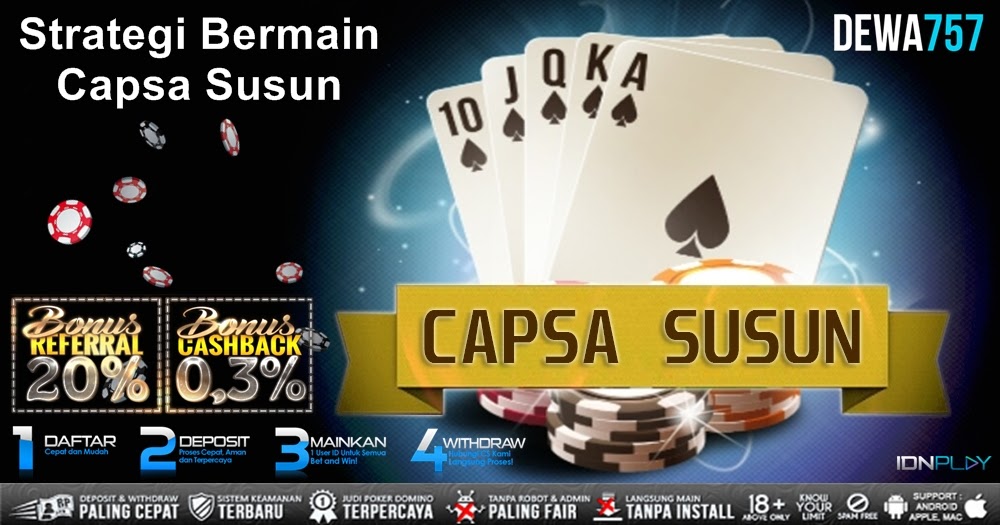 Strategi Bermain Capsa Susun Online di Dewa757 ~ Rahasia Hoki