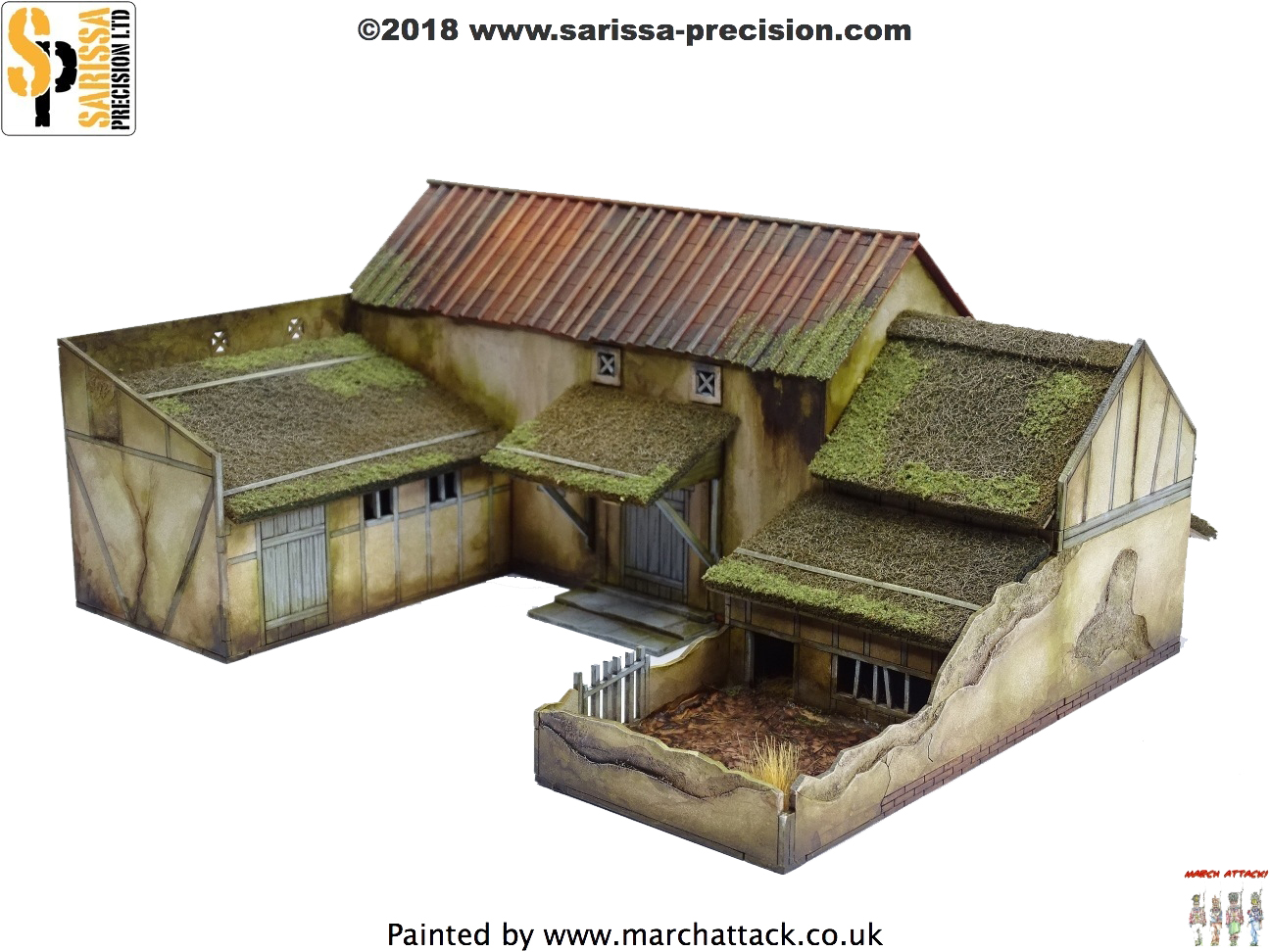 Tabletop Fix: Sarissa Precision - New Dark Age Villa Framstead