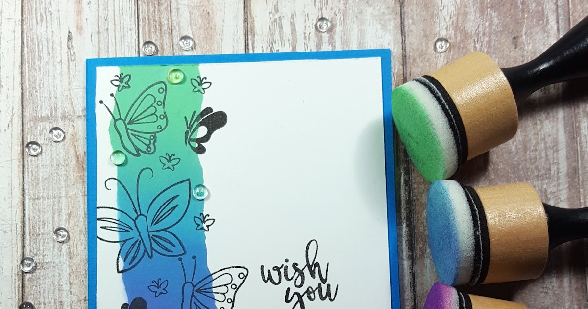 Completely Handmade......: Technique of the Month - Torn Edge Ink Blending