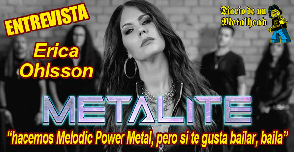 Diario de un Metalhead: Entrevista a Erica Ohlsson, vocalista de METALITE.