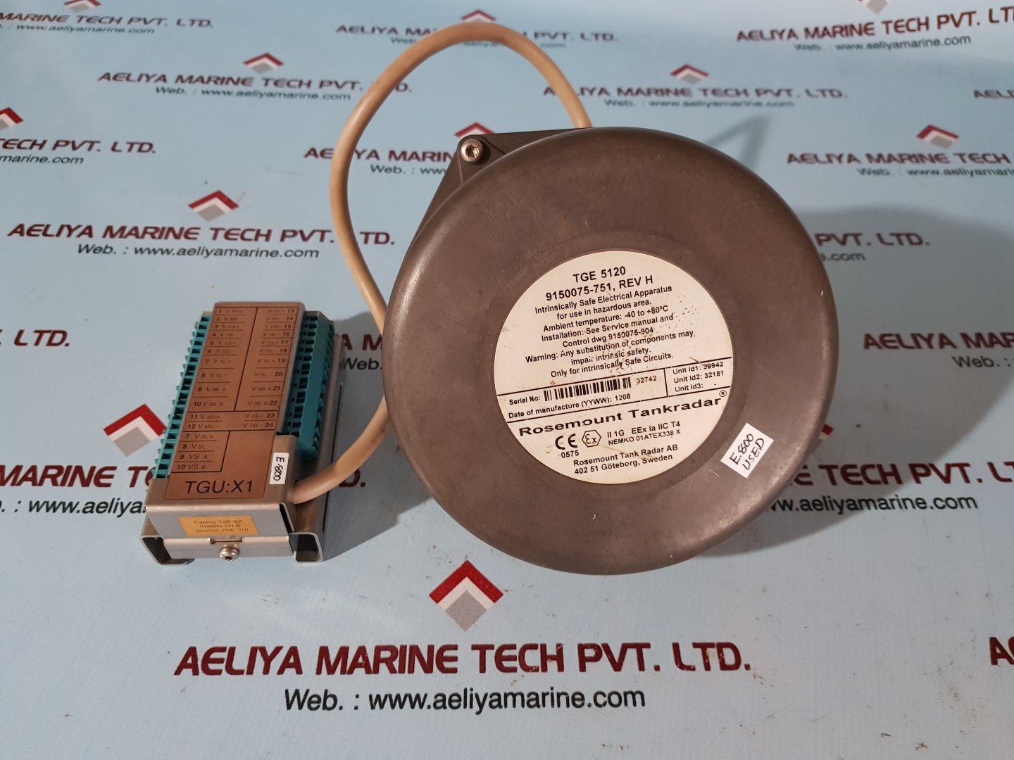 ROSEMOUNT TANK RADAR TGE 5120 9150075-751 - Aeliya Marine