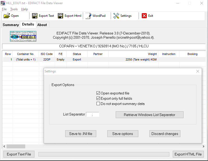 My best free tool for BAPLIE | My EDI Notes