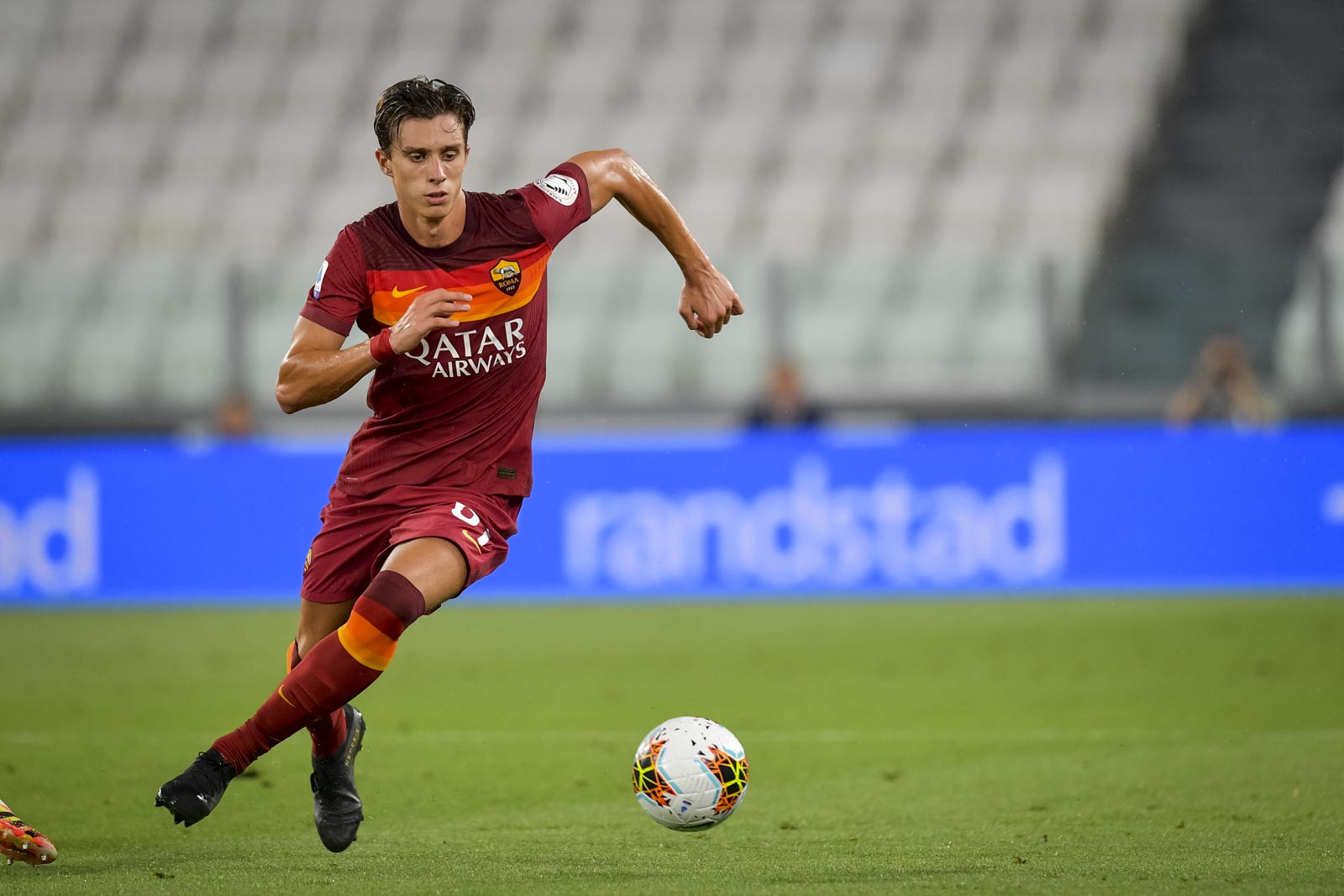 Tentang Debut Riccardo Calafiori Bersama AS Roma - Roma Kita