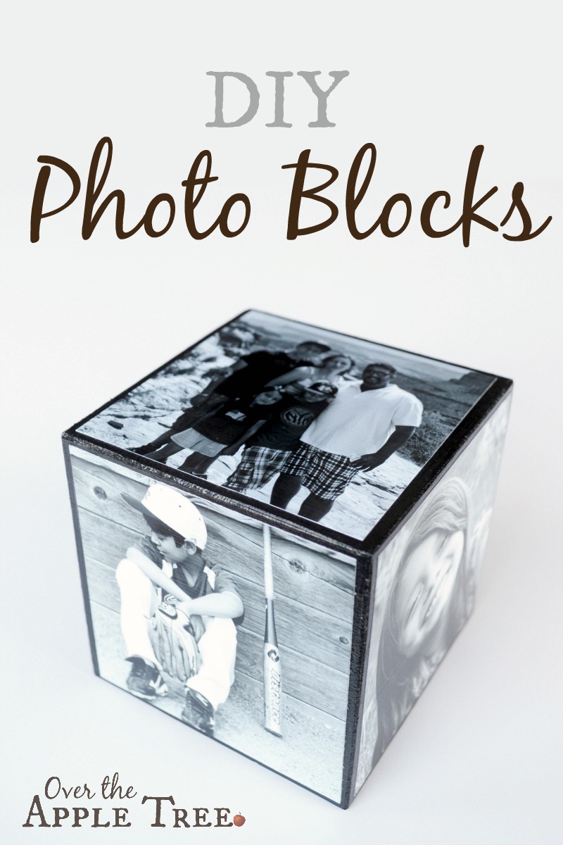 Over The Apple Tree: DIY Photo Blocks