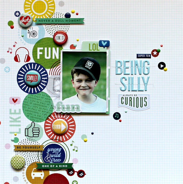 Scraps & Pixels: Being Silly!