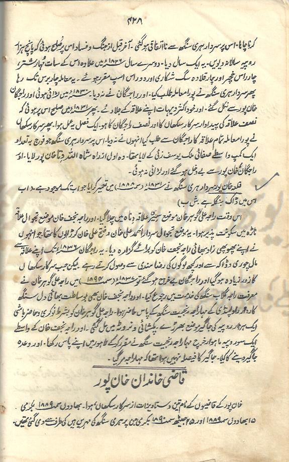 Gakhar according to the Book History Of Hazara - GAKHARS