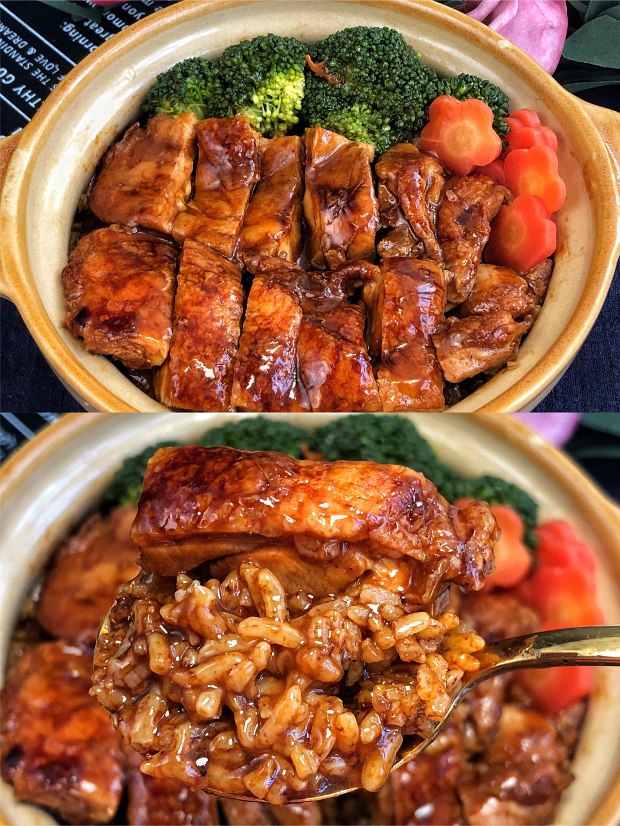 Teriyaki Chicken Leg Rice