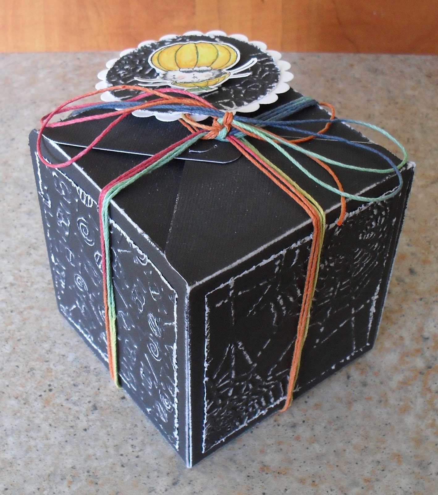 Helen's Craft Haven...: Spooky Treat Boxes